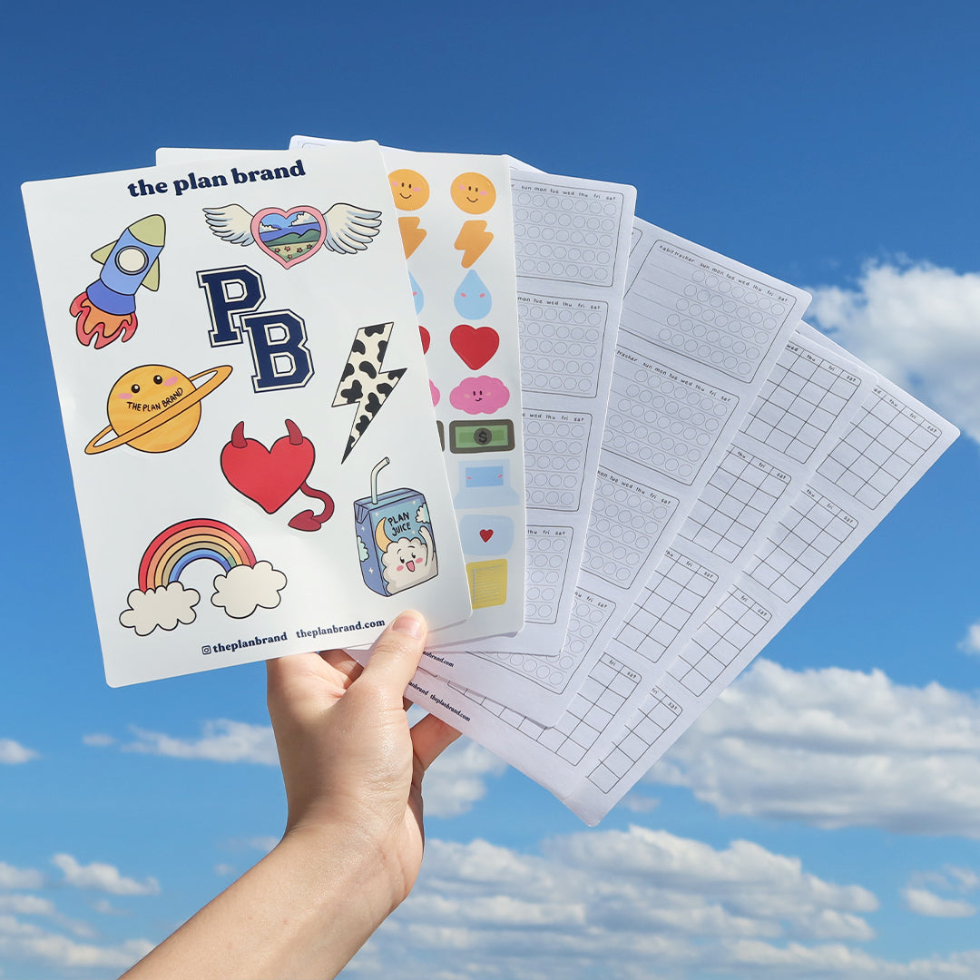 The Plan Brand | Stationary, Diary Planner, Kits & Stickers